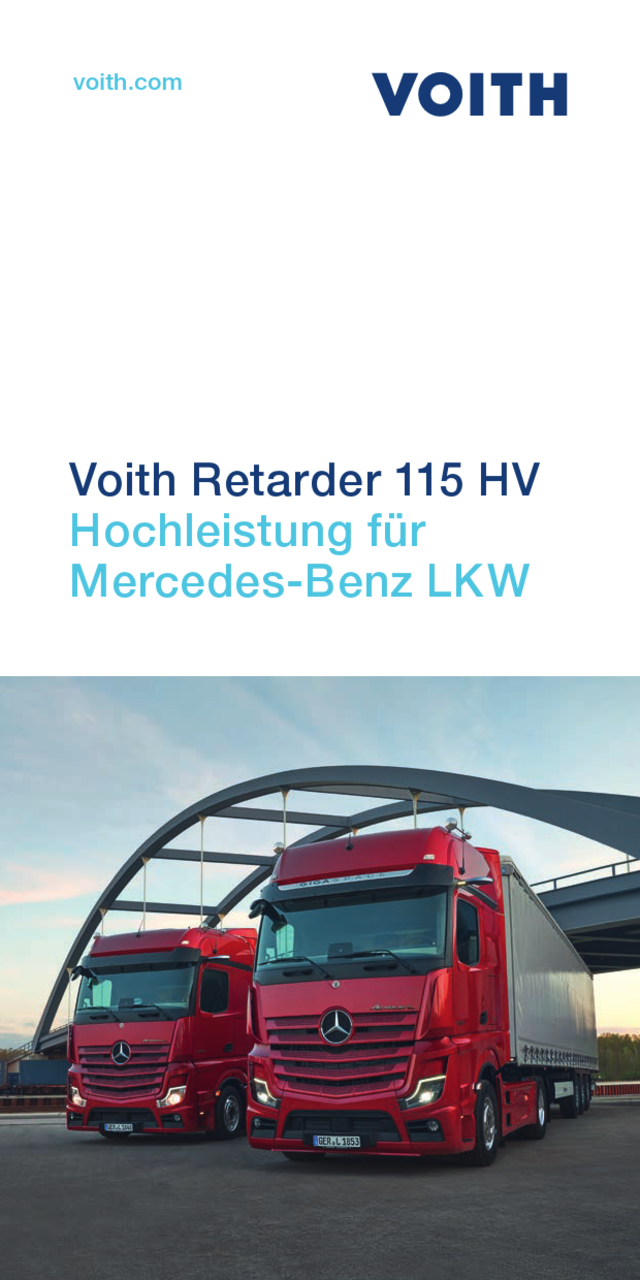Voith Retarder 115 HV | Voith