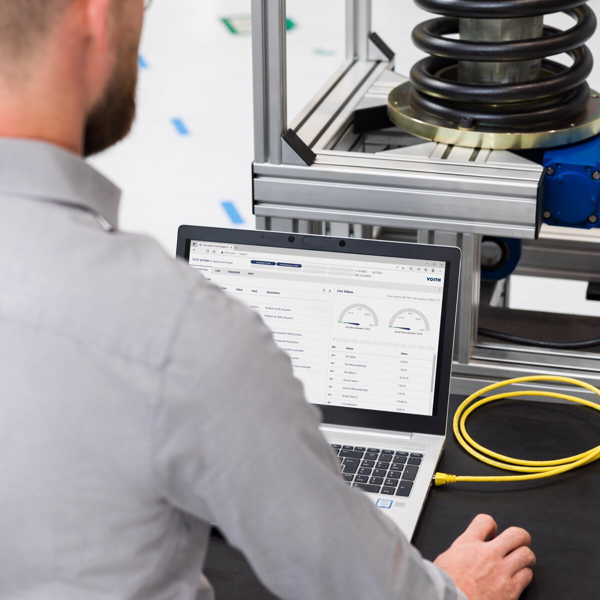 Voith actuators with the io.Con operating system | Voith