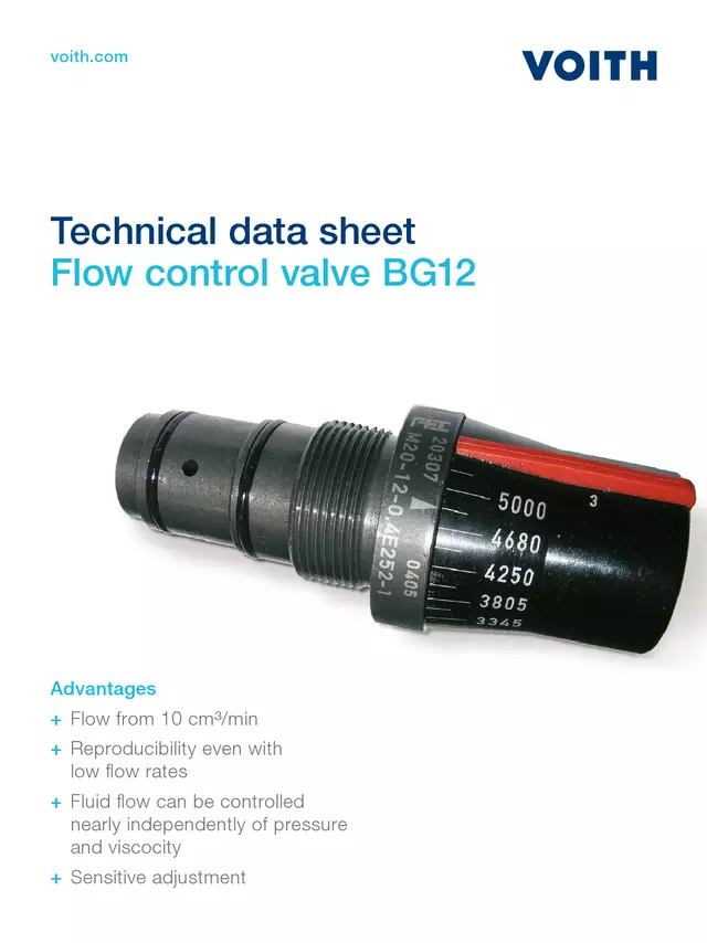 Valve technology publications | Voith