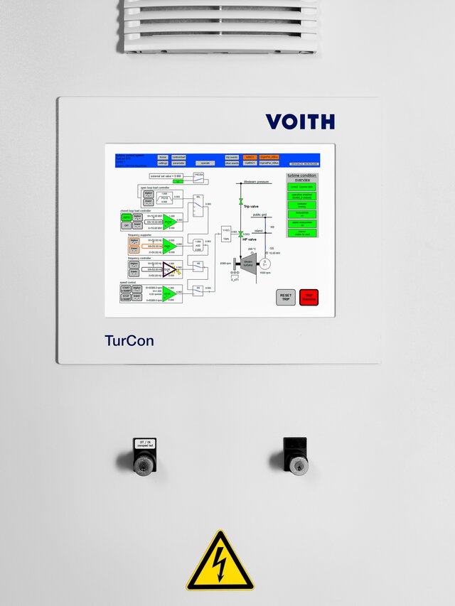 Actuators and control systems for turbomachinery | Voith