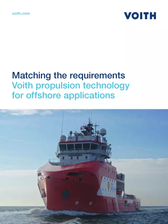 Safe working in wind and weather on offshore wind farms | Voith