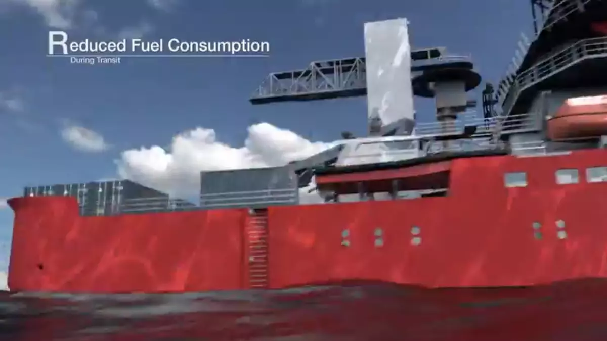 VSP marine propulsion system: Turbine installation at sea | Voith