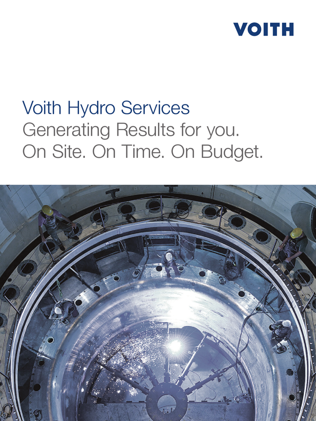 Full-line supplier and reliable transformation partner | Voith