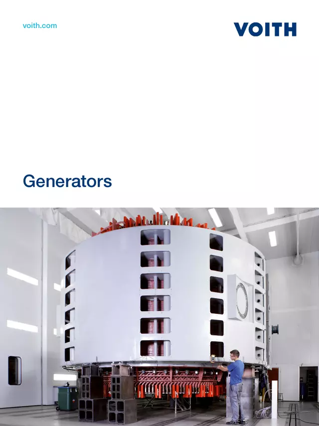 Full-line supplier and reliable transformation partner | Voith