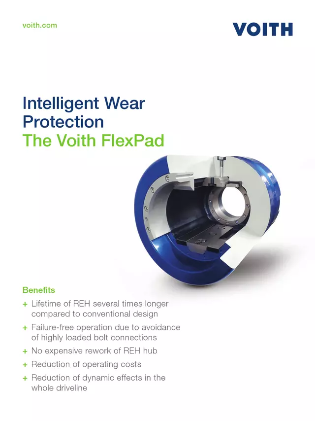 Voith universal joint shafts offer the ideal combination of torque ...