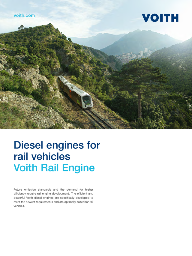 Voith Rail Engine | Voith