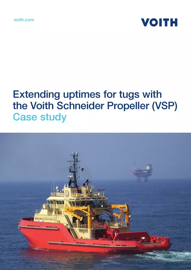 Precise and powerful support for large ships | Voith