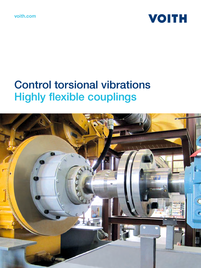 Highly Flexible Couplings | Voith