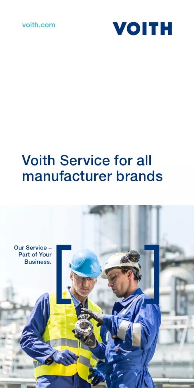 Voith Service | Voith