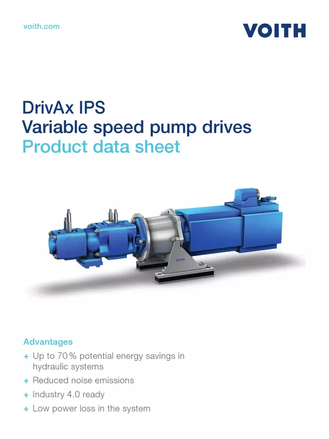 DrivAx servo drives | Voith