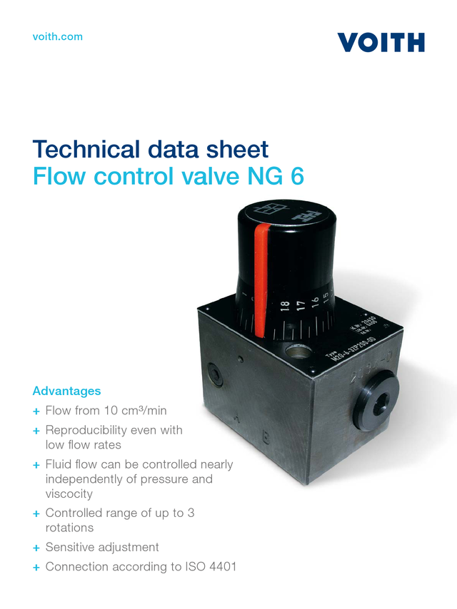 Valve technology publications | Voith