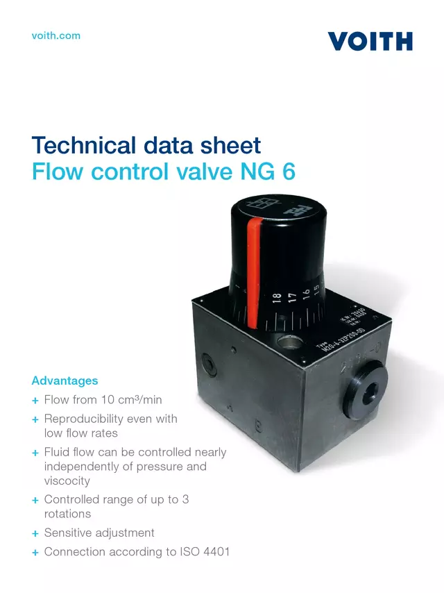 Valve technology publications | Voith