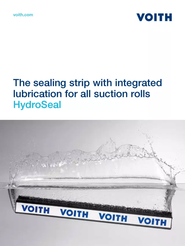 Performance increasing upgrade solutions for suction rolls | Voith