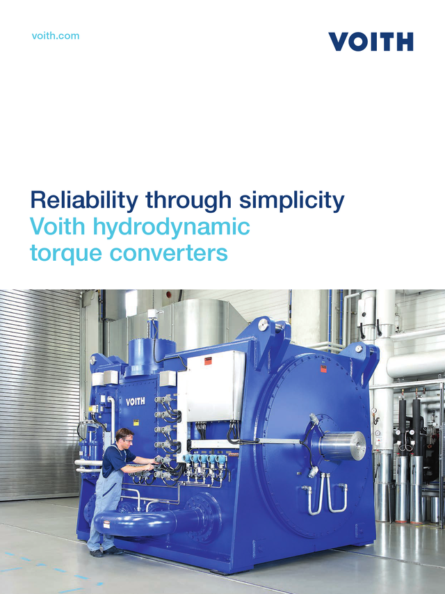 Hydrodynamic torque converters | Voith