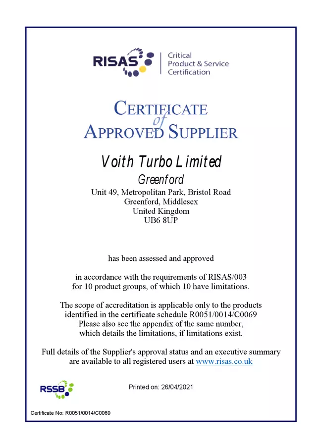 Locations in the United Kingdom | Voith