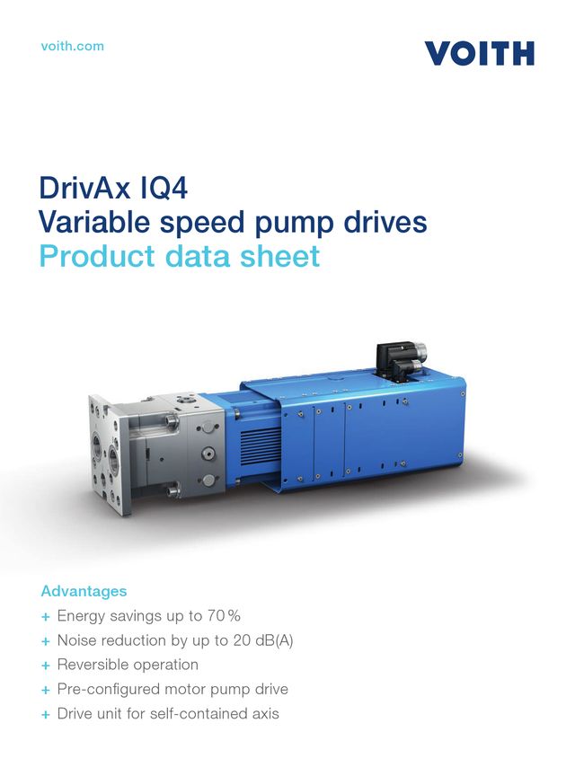 DrivAx Servoantriebe | Voith