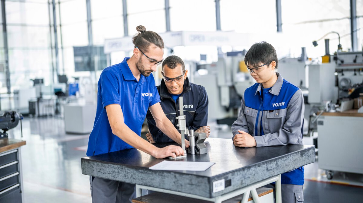 Opportunities for pupils | Voith