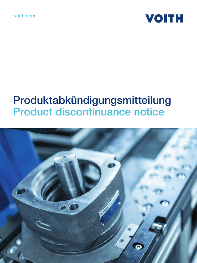 Internal gear pumps | Voith