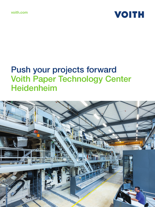 Pilot trials at Voith Paper Technology Center | Voith