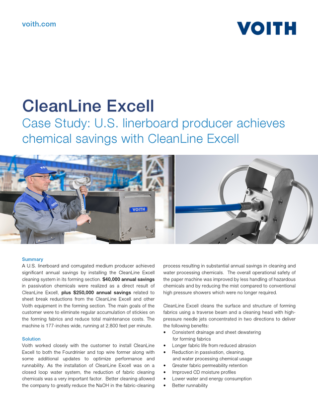 CleanLine | Voith
