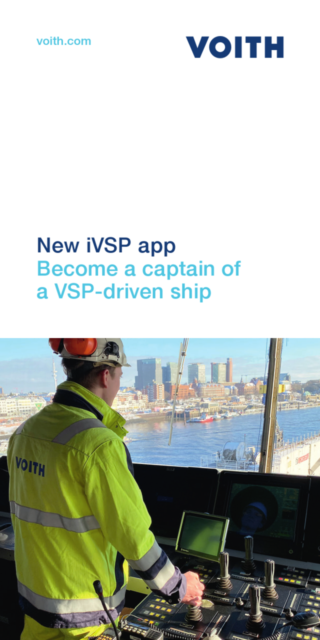 Voith Schneider Propeller VSP | Voith