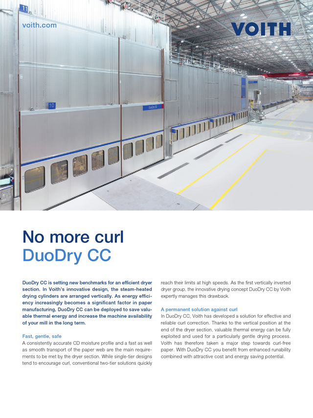 Drying concepts | Voith