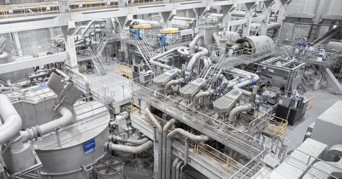 BlueLine OCC Process | Voith