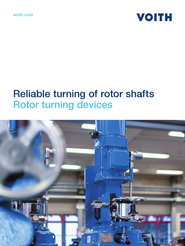 Turbo gear units | Voith