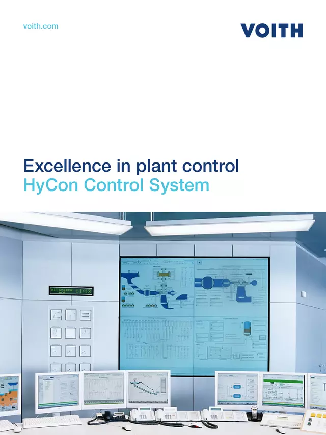 Full-line supplier and reliable transformation partner | Voith