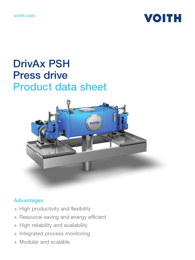 Innovative hydraulic systems | Voith