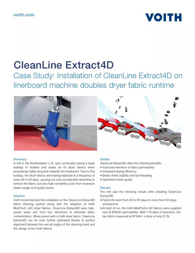 CleanLine | Voith