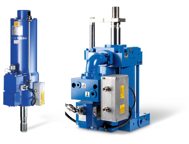 Actuators and control systems for turbomachinery | Voith