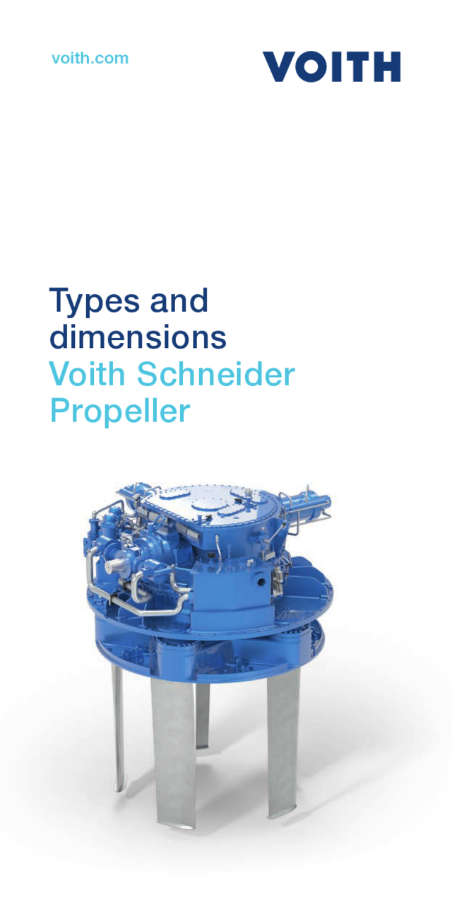 Voith Schneider Propeller VSP | Voith