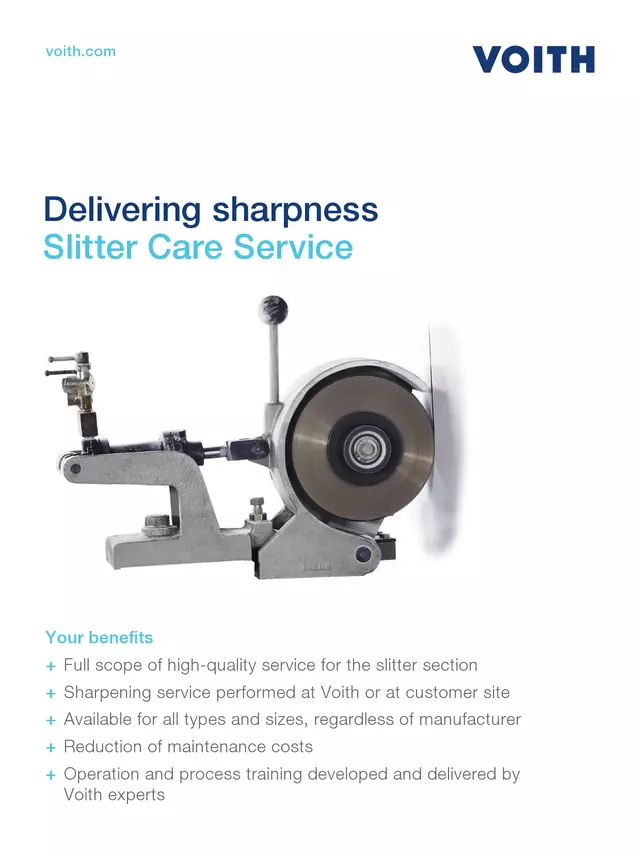 Voith winder upgrades | Voith